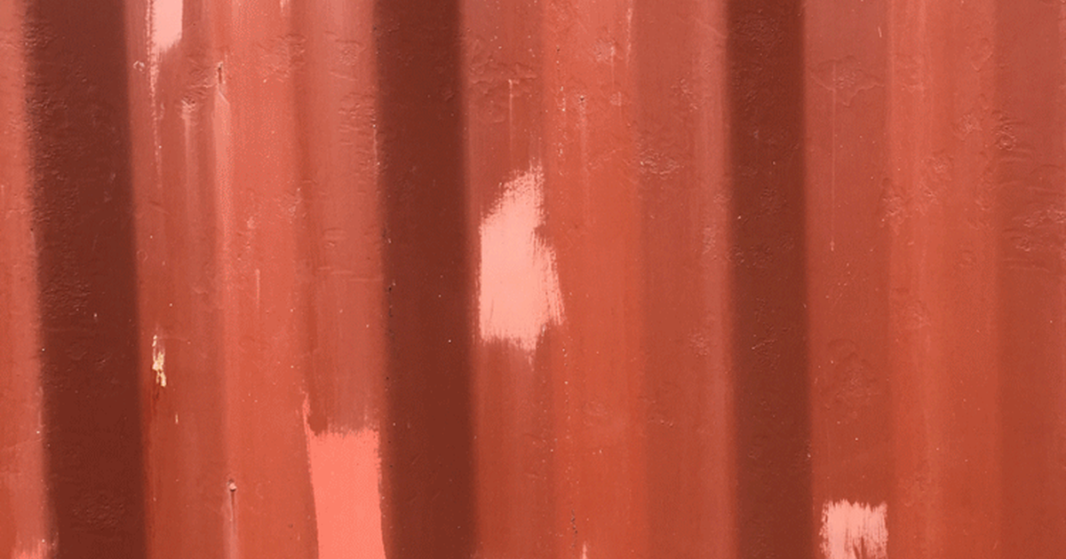 Surface Spot: Patchy shipping container | Material Lab