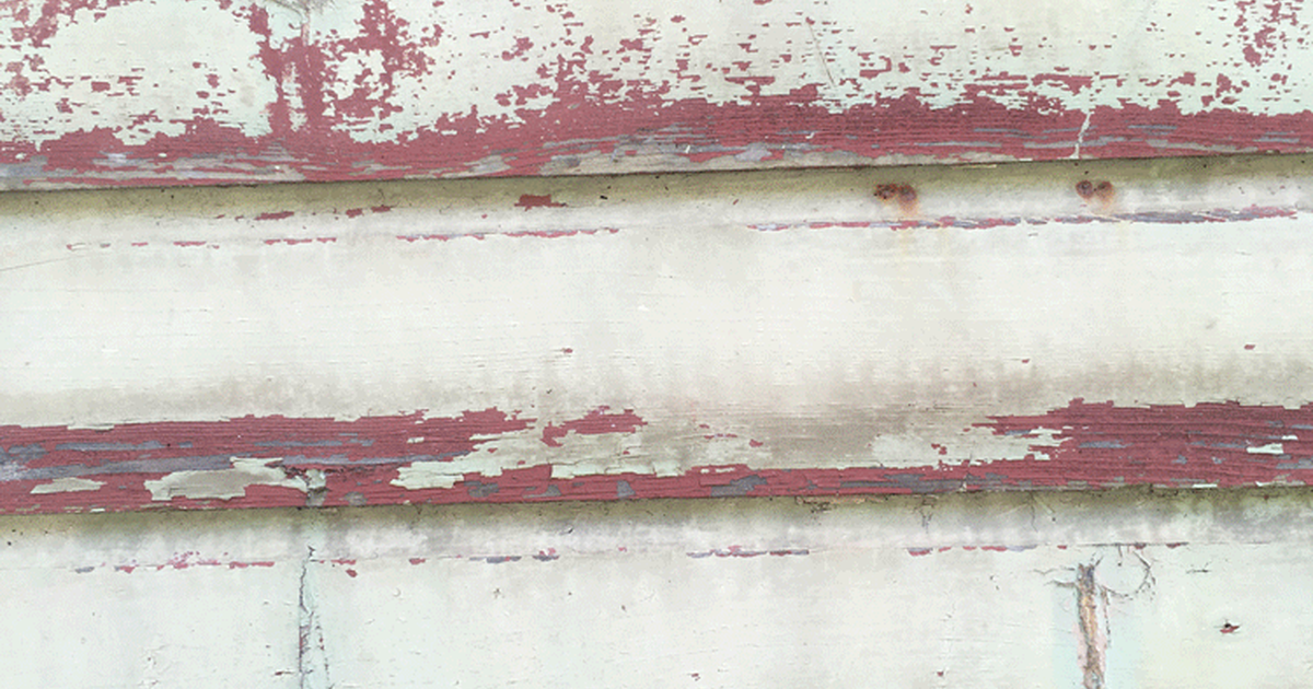 Surface Spot : Peeling painted timber | Material Lab