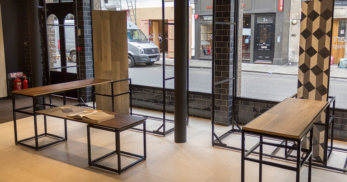 Karndean Designflooring Window Display | Material Lab